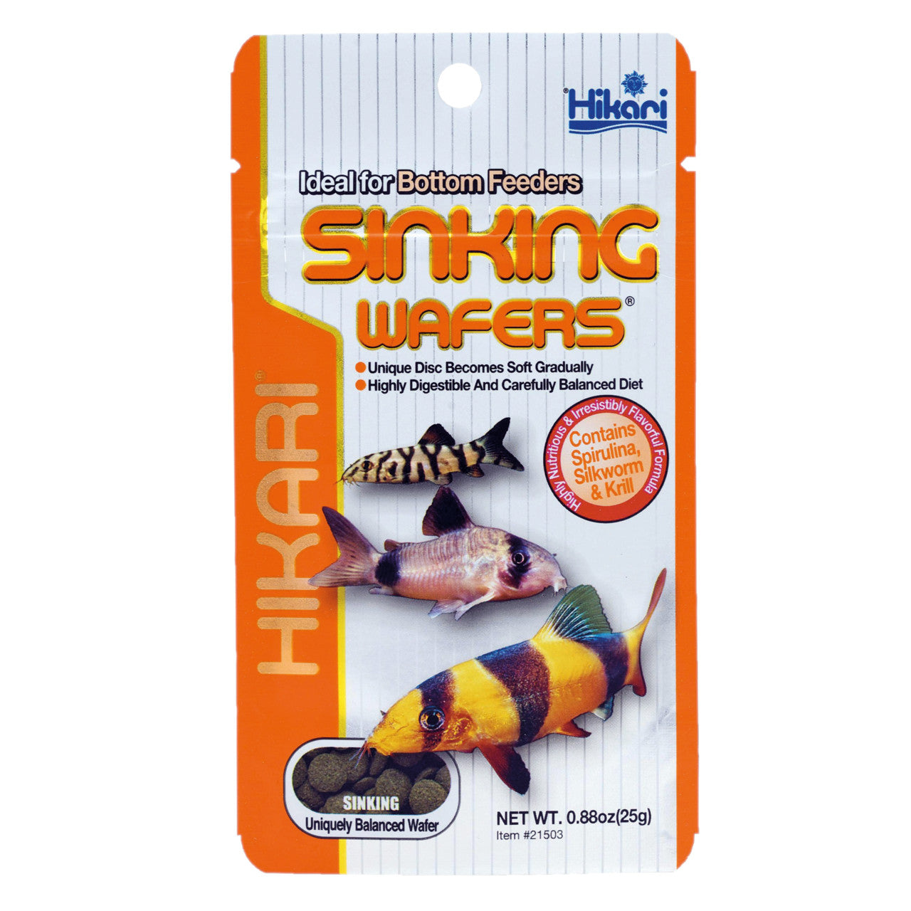 Hikari Sinking Wafers - Tropical Fish Food – Aquascaping Express