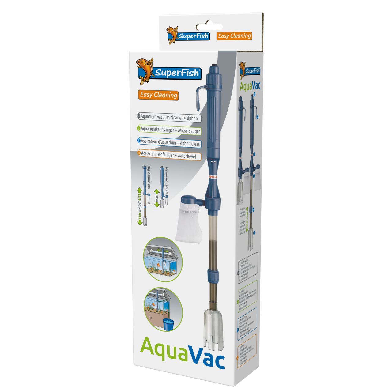 Superfish AquaVac - Aquarium Vacuum Cleaner Siphon – Aquascaping Express