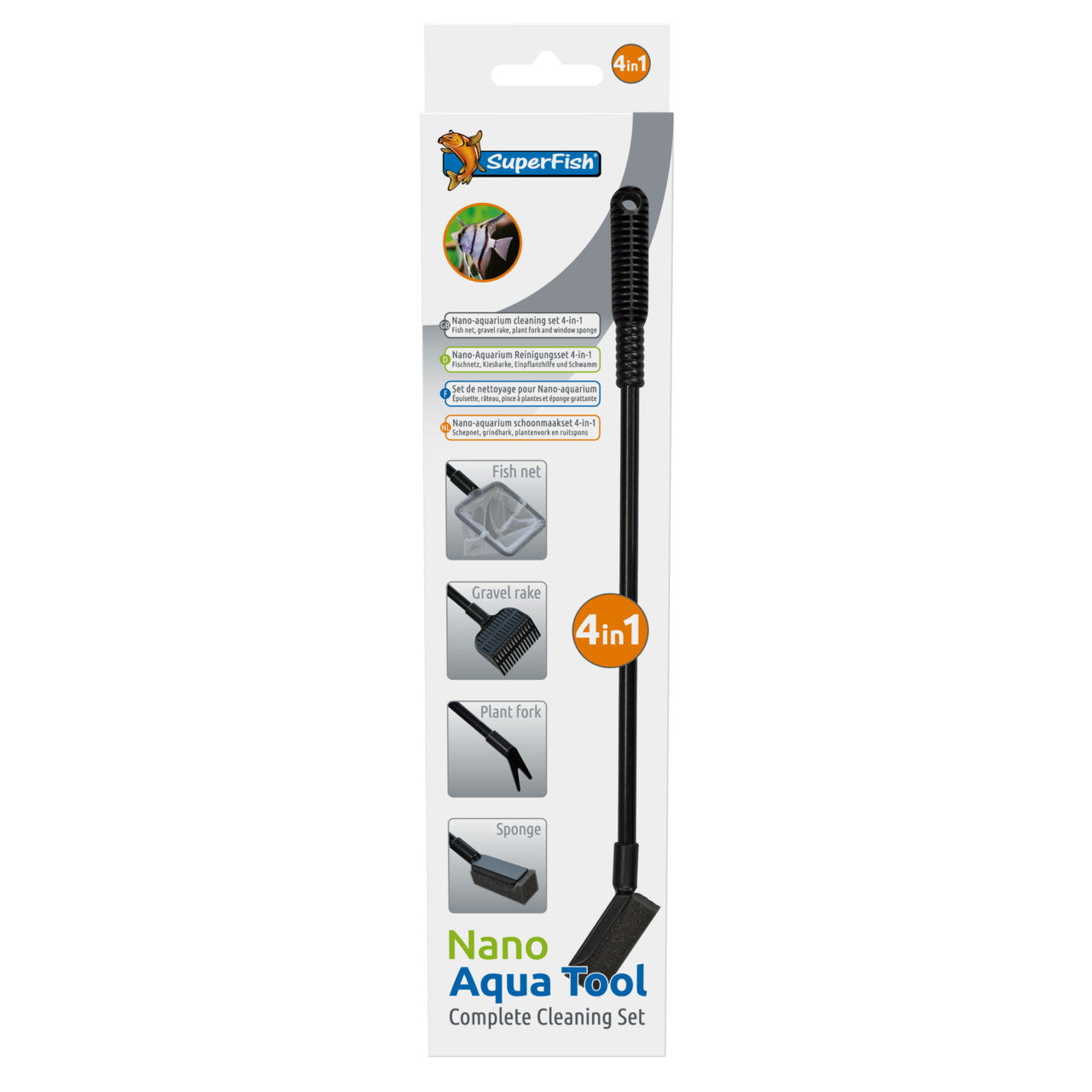 Superfish Nano Tools - Aquarium Cleaning Set for Small Fish Tanks ...