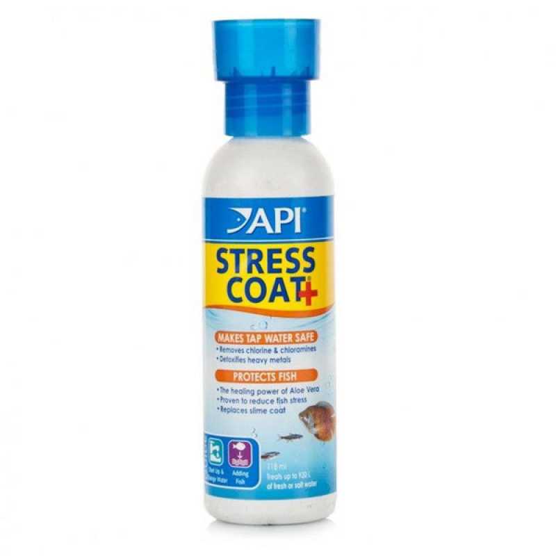 API Aqua Stress Coat - Aquarium Water Dechlorinator Tap Safe ...