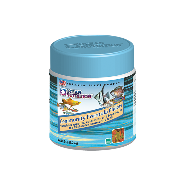 Ocean Nutrition Community Formula Flakes - Tropical Fish Food ...