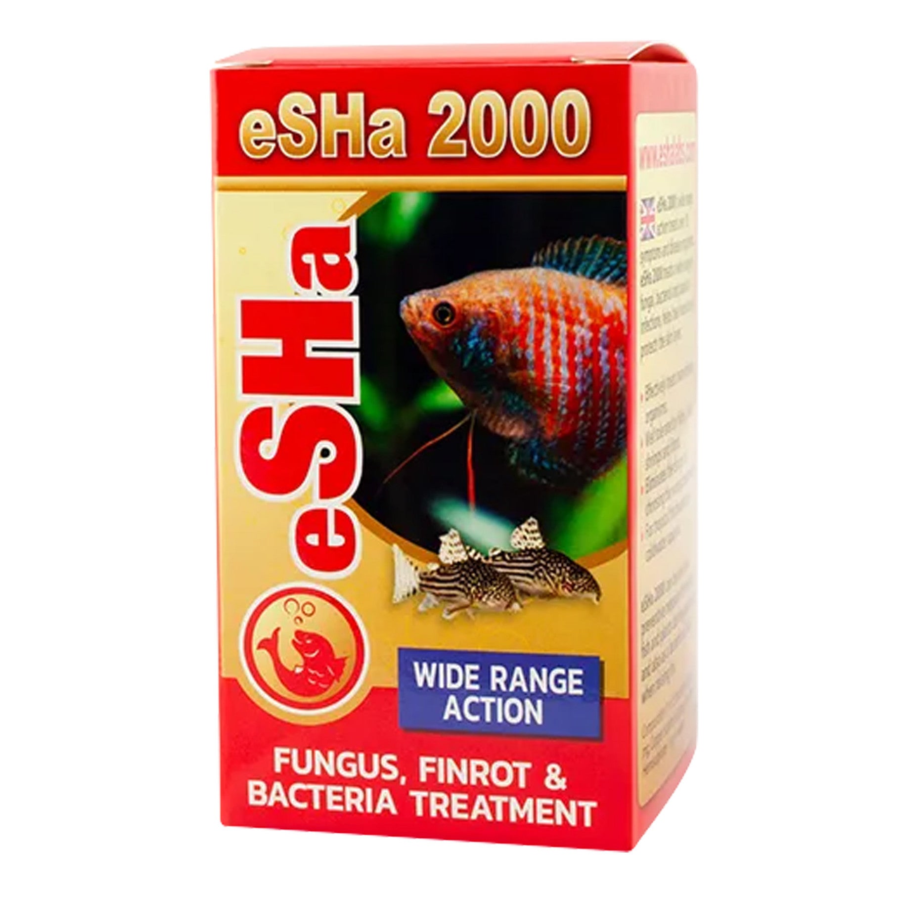 eSHa 2000 Anti Fungus Finrot Bacteria - Aquarium Fish Treatment ...