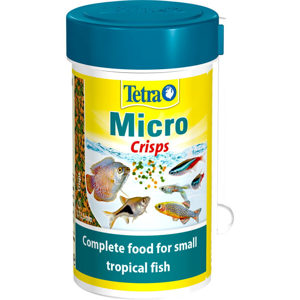 Tetra Micro Crisps 100ml - Aquarium Nano Fish Food – Aquascaping Express