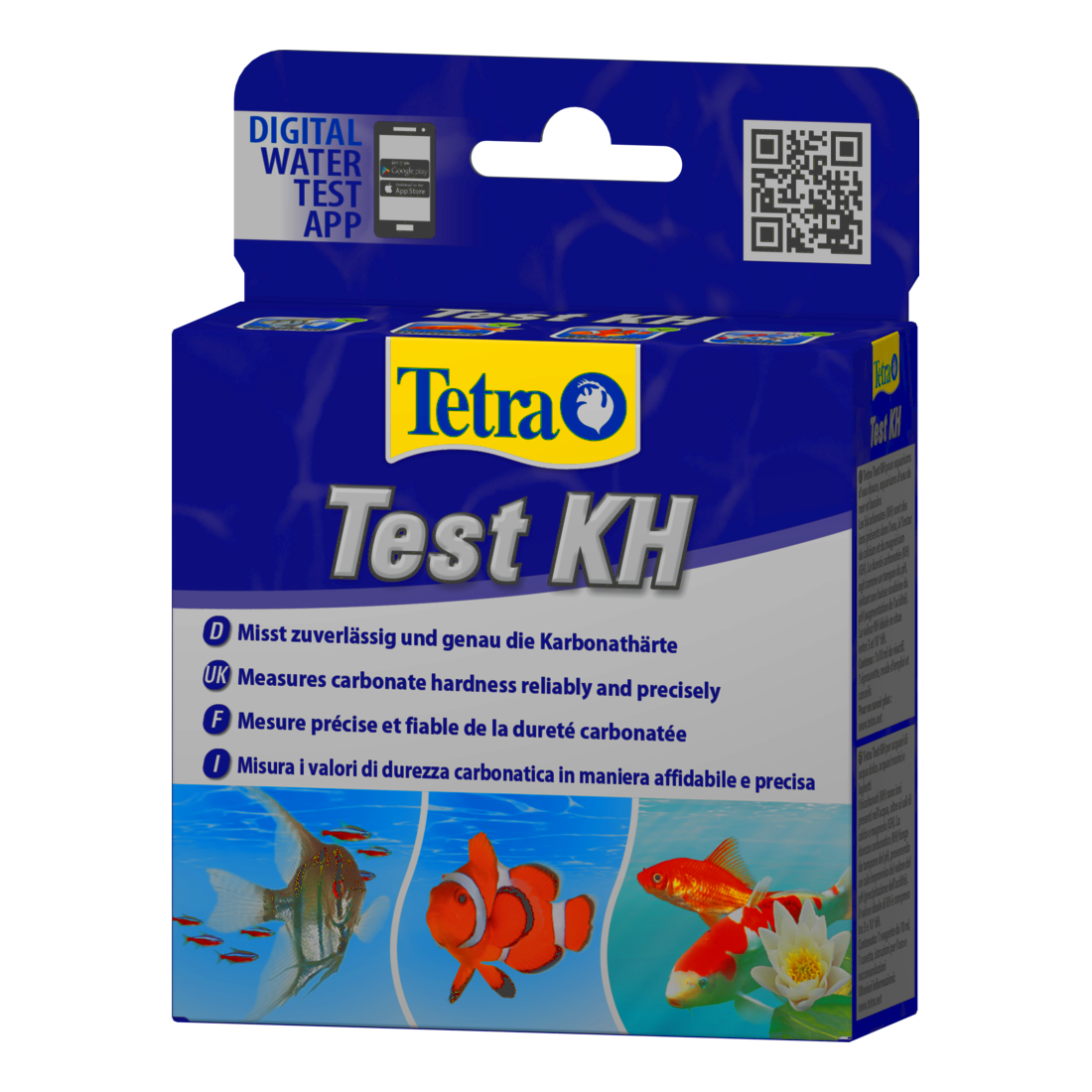 Tetra Test KH Hardness - Liquid Aquarium Water Test Kit Set Carbonate ...